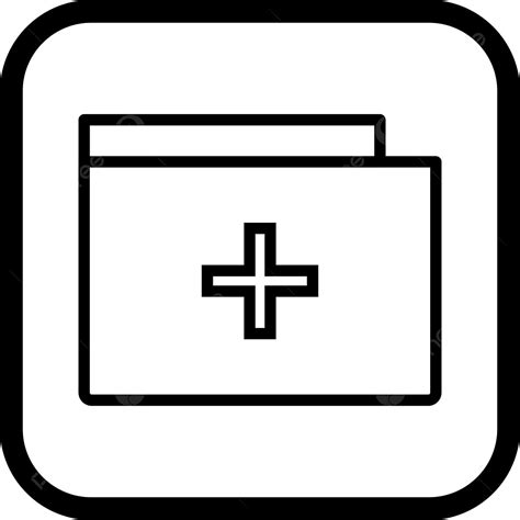 Folder Icon Clipart Hd Png Medical Folder Icon Design Folder Icons