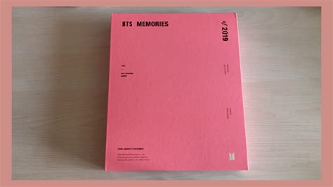 Unboxing Bts Memories Of 2019 Dvd Youtube