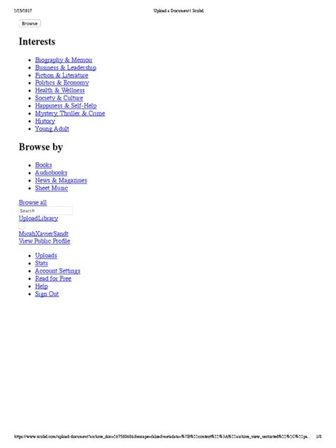 how to print download free pdf scribd mass media