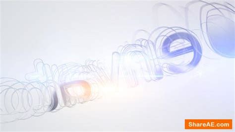 Videohive Clean Logo Free After Effects Templates After Effects Intro Template ShareAE