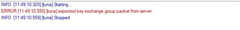 Getting Expected Key Exchange Group Packet From Server Issue Intika Windows Ssh Tunnel