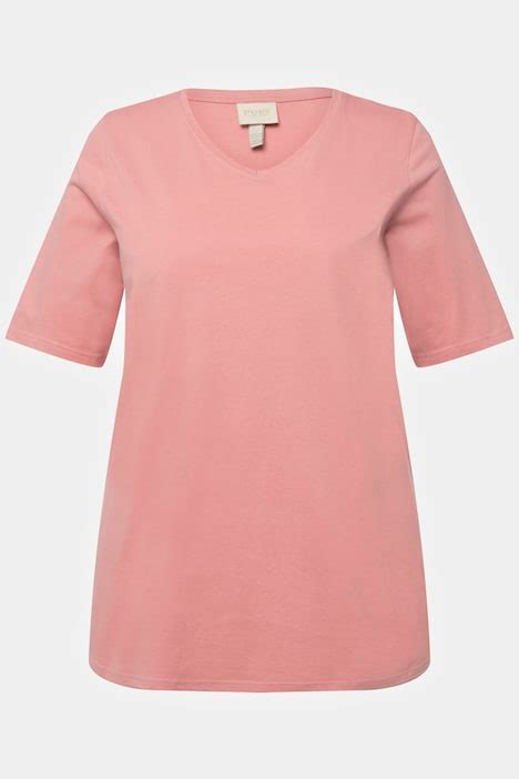 T Shirts En Coton Bio Col En V Et Manches Courtes Lot De T Shirts Tops