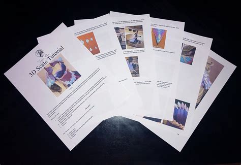 Tutorial How To Make D Scales And Template Etsy