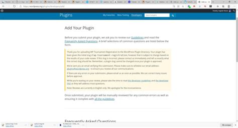 my first wordpress plugin uploaded for review ingram braun