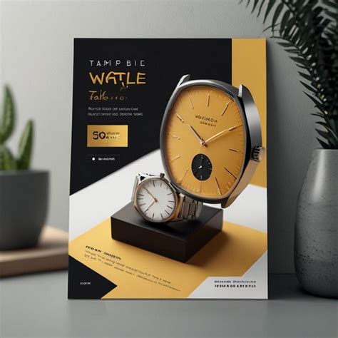 A Display Of A Watch That Says Panas On It Premium Ai Generated Image