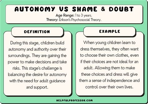 Autonomy Vs Shame And Doubt 10 Examples Erikson 2nd Stage 2025