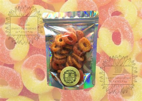 Peach Rings Spicy Chile Candy Dulce Enchilados Peach Ring Enchilados Spicy Mexican Candy Chamoy