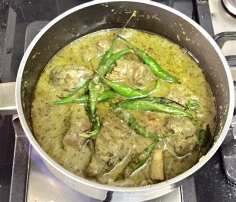 Shobhas Food Mazaa Hari Mirch Ka Gosht Green Chilli Mutton
