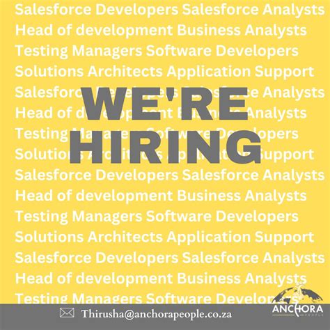 Businessanalystjobs Solutionarchitect Salesforcedeveloper Anchora