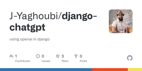 Github J Yaghoubidjango Chatgpt Using Openai In Django