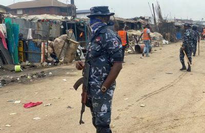 Demolition Of Fagba Slums Lagos Task Force Begins Enforcement Of