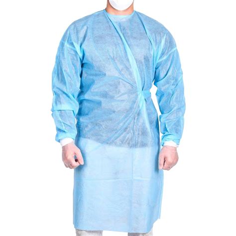 Non Woven Isolation Gown 1 Piece