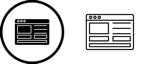 Web Design Vector Icon 33579911 Vector Art At Vecteezy