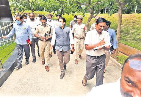 సీఎం పర్యటనకు పకడ్బందీ ఏర్పాట్లు Armed Arrangements For The Cm Visit