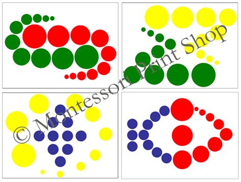 Montessori Knobless Cylinder Pattern Cards Bundle Made By Teachers