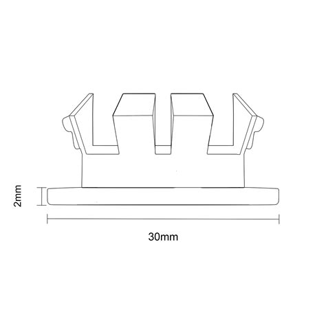 Colore Polished Chrome Basin Overflow Insert Wholesale Domestic