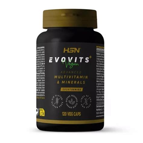 Multivitaminas Y Minerales Evovits Plus De Hsn 120 Cápsulas