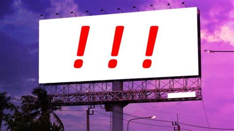 Obscene Image Shown On Hacked US Billboard BBC News