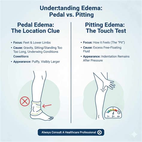 What Is The Difference Between Pedal Edema And Pitting Edema