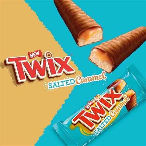 Twix Salted Caramel Bars Tasty Snacks 46g Bars Worldwide Shipping