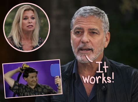George Clooney Says He Uses A Flowbee To Cut His Hair Himself And Has