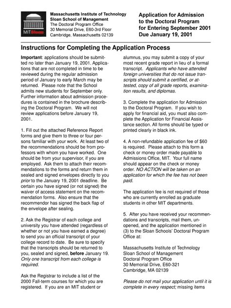 Fillable Online Phd Application Phd Application Fax Email Print