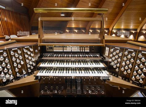 Baroque Organ Keyboard