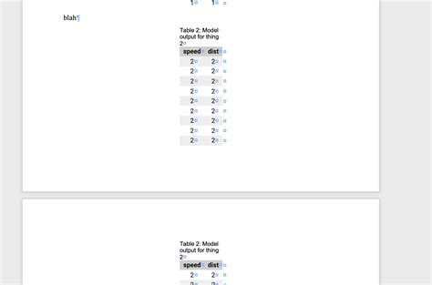 R Markdown Rmd Table Captions Are Messed Up When Knitting To Word Doc
