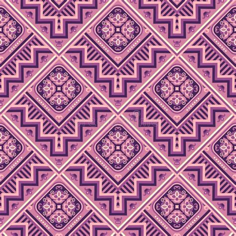 Vector Abstract Patch Pattern Stock Illustration Illustration Of Ethnic Bohemian 280177038