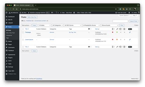 Multisite Language Switcher Net
