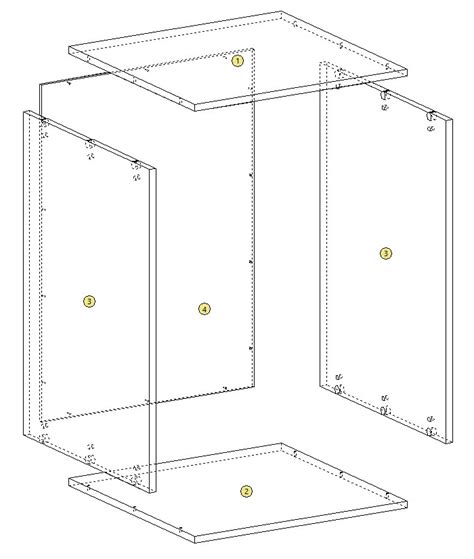 Comment Construire Un Meuble Du Caisson Aux Quincailleries