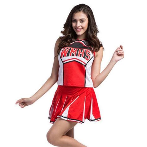 New High School Cheer Musical Glee Baseball Cheerleader Costumes Outfit