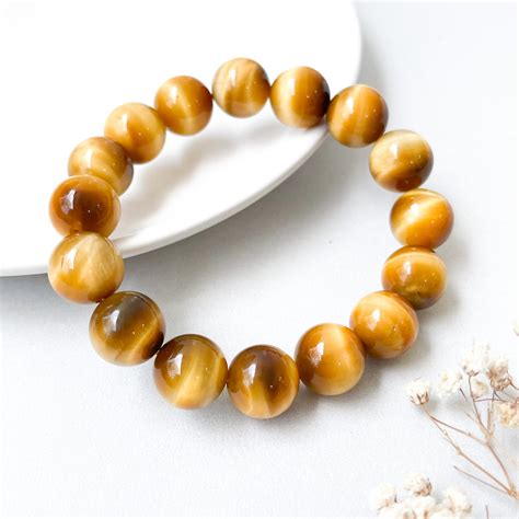 Golden Tiger Eye 12mm Bracelet
