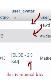 Javascript Image Blob Not Adding To The Mysql Database Php