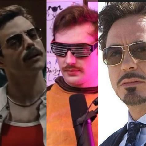 Pick Who Has The Best Mustache Woth Glasses Freddie Mercury Rami Malek Vs Drligma