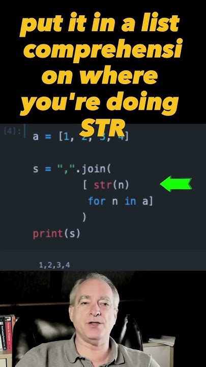 Make A Comma Separated List From Python List Of Non Strings Python