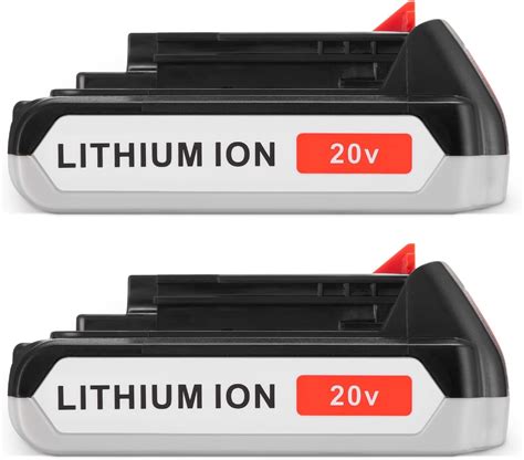 Amazon UTRBATT 3 6Ah 20V Replacement Battery Compatible With Black