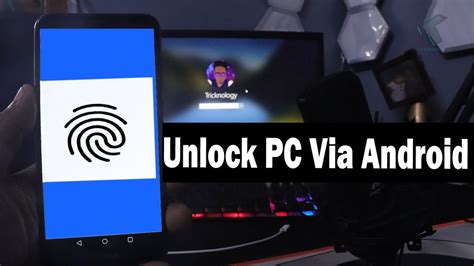 How To Unlock Your Windows 10 Pc Using Android Fingerprint Youtube