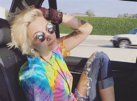 Paris Jackson Flaunts Nipple Piercings As She Goes Braless Pumping Gas Celebrity News