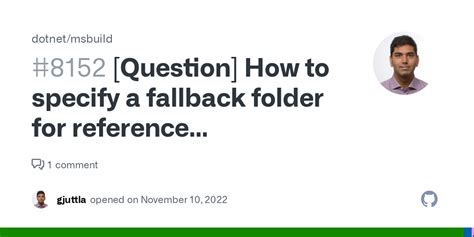 Question How To Specify A Fallback Folder For Reference Assemblies