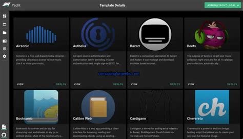 Best Ui Applications For Managing Docker Containers Computingforgeeks