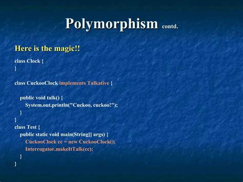 Interfaces And Abstract Classes Ppt Programming Languages Computing