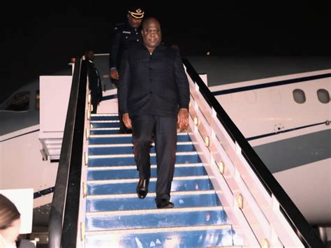 Kenya Félix Tshisekedi Est Arrivé à Nairobi Pour Le 3e Conclave Des