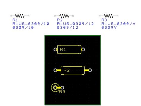 Penamaan Resistor Pada Eagle