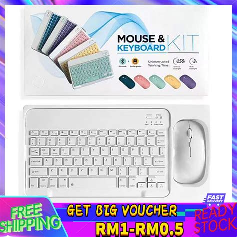 Ultra Slim Rechargeable Bluetooth Keyboard And Mouse Combo Wireless Keyboard Dual Mode Mouse Set