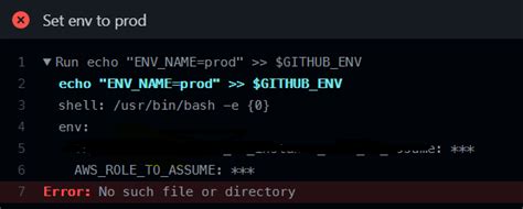 Githubenv No Such File Or Directory · Issue 1445 · Actionsrunner