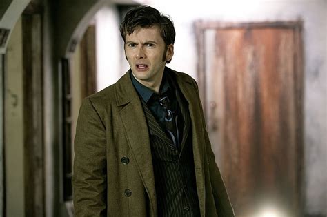 Hd Wallpaper David Tennant Doctor Who Tardis Tenth Doctor The