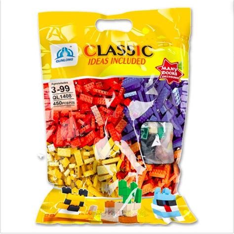 Jual Bricks Kingdom Basic Bricks Bag 450pcs Lego Blocks Classic