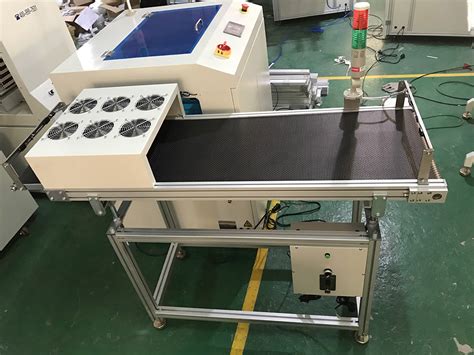 Reflow Exit Conveyor With Cooling Fans For Smt Assembly Line