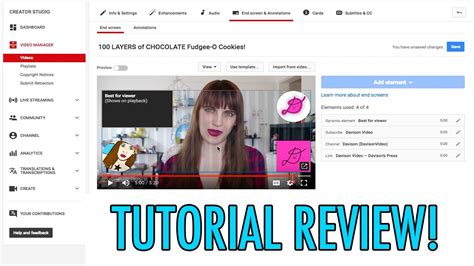 How To Use End Screens New YouTube End Screen Annotations Tutorial YouTube